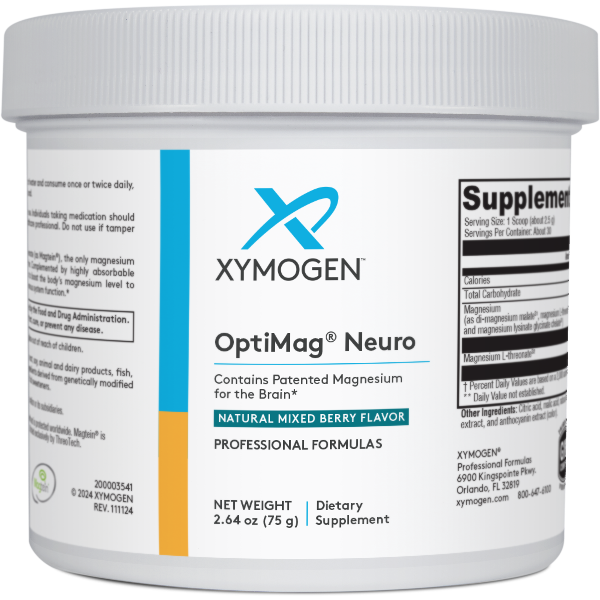 Optimag neuro 30 Servings - Mixed Berry – Bloom by Zelda
